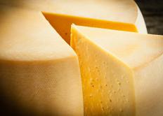 What is a Cheese Wheel? (with pictures)